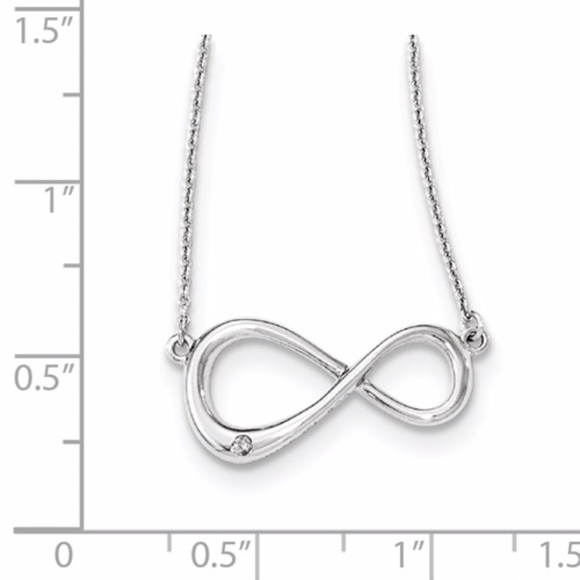Jewelry | Diamond Infinity Symbol Necklace | Poshmark